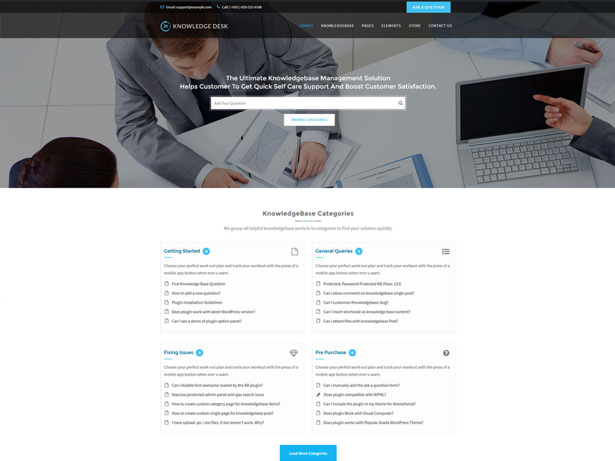 Knowledgedesk - Knowledge Base WordPress Theme by xenioushk | ThemeForest